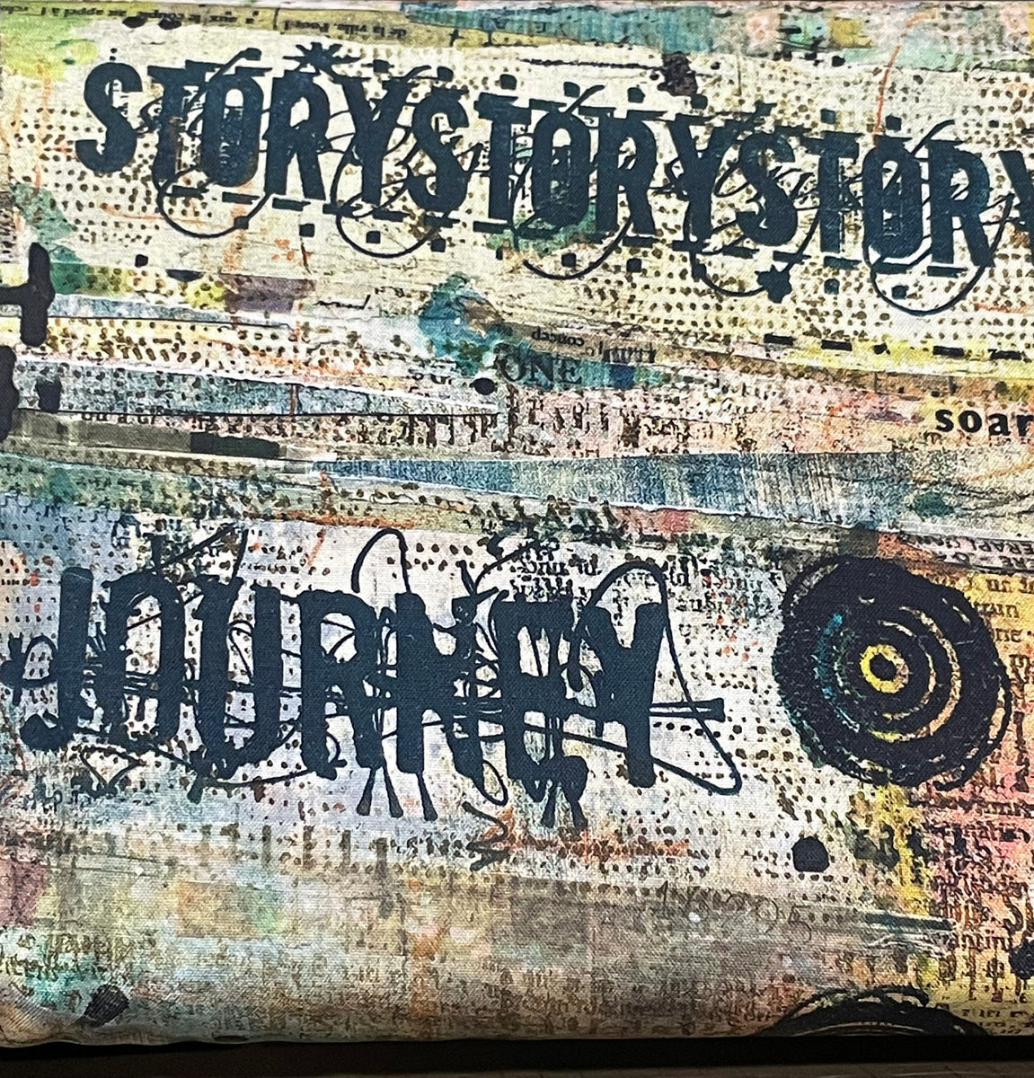 Seth Apter fabric fat 1/4 - Cornfield – Crazy Cats Mixed Media